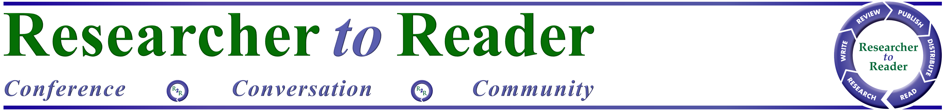 R2R Logos | Researcher to Reader Conference — London — 24-25 February 2026